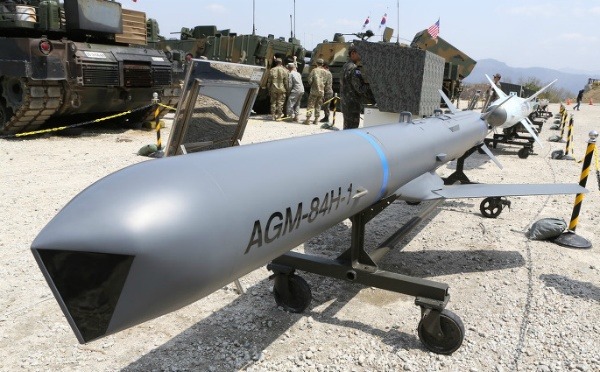 [2017통합화력격멸훈련] 공군의 AGM-84H(SLAM-ER)