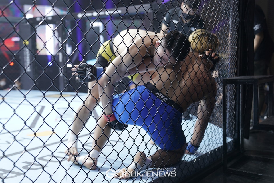 'AFC 18' MMA 라이트급, 박재현 파운딩 TKO 승리