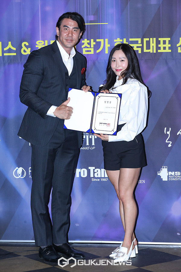 [GJ포토] 박지혜, 'WBFF KOREA 프로 심사위원 임명
