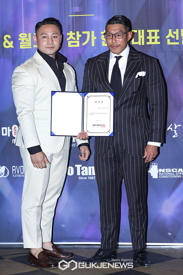 [GJ포토] '야생마' 주경진, 'WBFF KOREA 특별 심사위원 임명