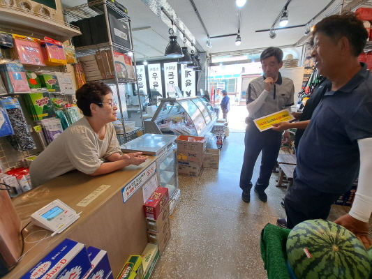 방림면 청소년지도위원, 청소년 유해환경 정화활동 실시