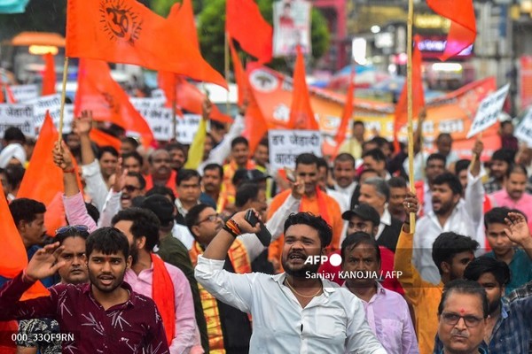 INDIA-RELIGION-UNREST-PROTEST