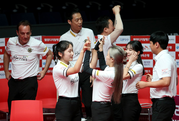 자력우승 가능 '에스와이', 'SK'-'NH'의 뒤집기... 흥미진진 PBA 2R