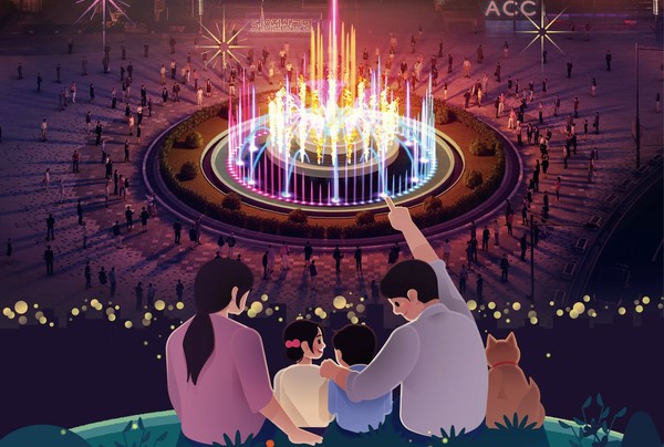 새 단장 마친 '5·18민주광장 분수대' 개막기념 콘서트 개최