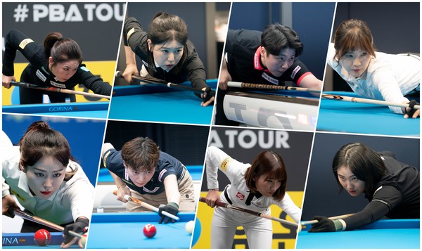 'LPBA 5차 투어' 8강 압축··· 챔프 경험 4명 對 무경험 4인 흥미로운 대진표