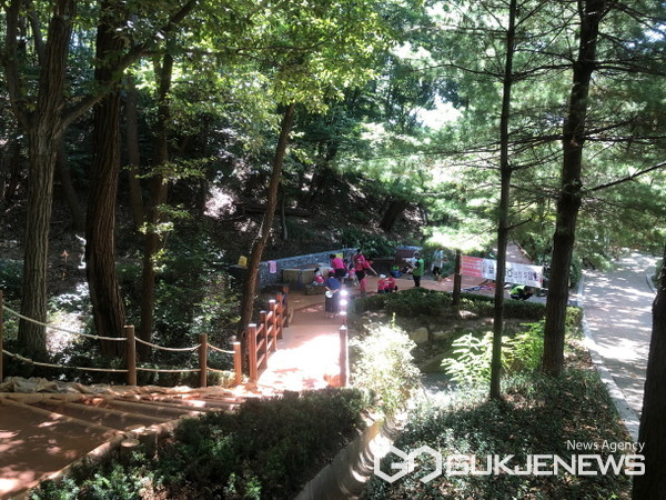 성남시 '겨울철 안전사고 예방' 6곳 맨발 황톳길 휴장하기로