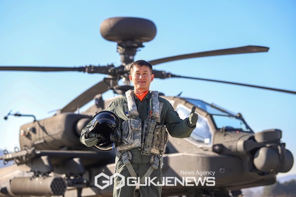 육군, '육군항공 최고 명사수(TOP Heligun)' 탄생...탑 헬리건 902항공대대 김영은 준위