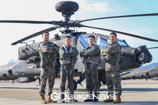 육군, '육군항공 최고 명사수(TOP Heligun)' 탄생...탑 헬리건 902항공대대 김영은 준위