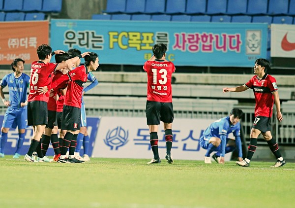 [코리안컵] FC목포를 2-1 짜릿한 역전승 거둔 부천FC1995!
