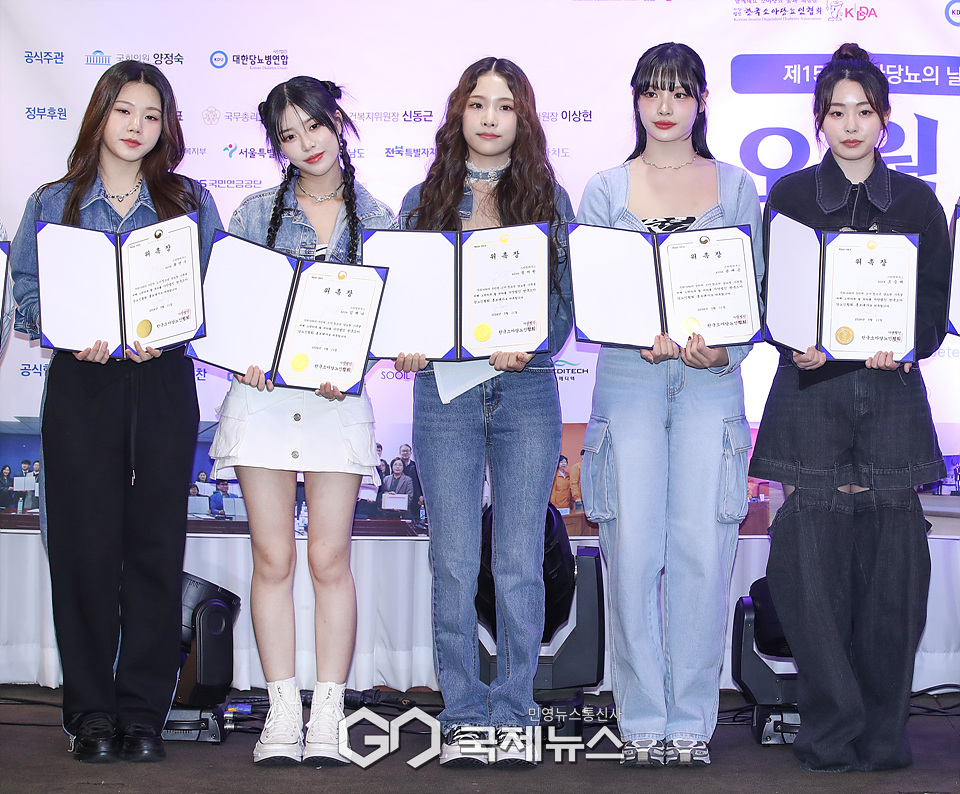 [GJ포토] 걸그룹 에이디야(ADYA), '한국소아당뇨인협회 홍보대사 위촉'(오월애)
