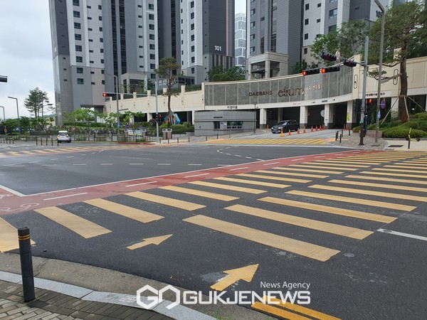 홍성군, 도로 재포장 및 보호구역 신규 지정·개선 작업 완료