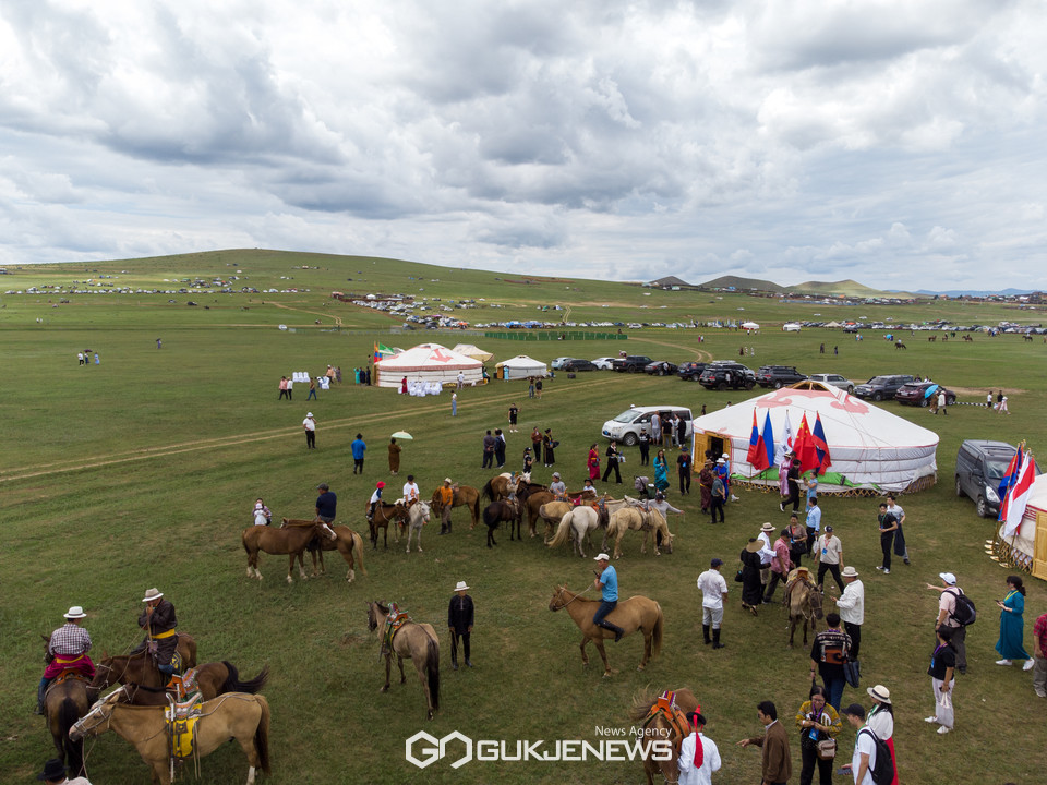 [EATOF] 제18회 총회 각국 대표단 몽골 튜브도 나담축제 방문