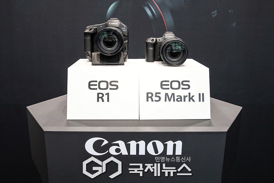캐논코리아, 新기술 집약체 EOS R1·EOS R5 Mark ll 공식 론칭