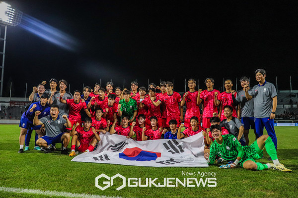 [EOU컵] 'Play Green' 대한민국, 인도네시아에 3-0 승리 거두며 2년 연속 대회 최정상.. 쾌거!