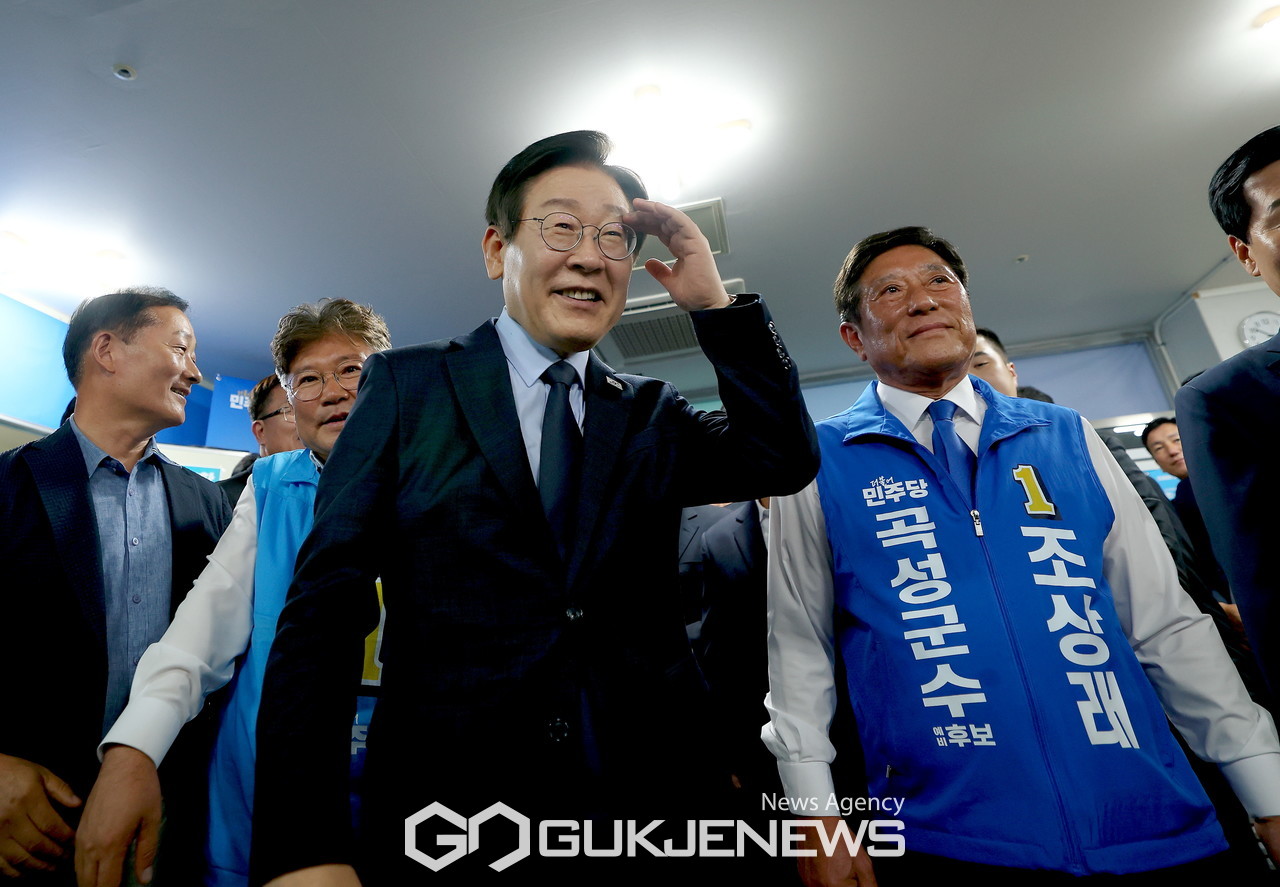 영광 방문한 이재명 당 대표