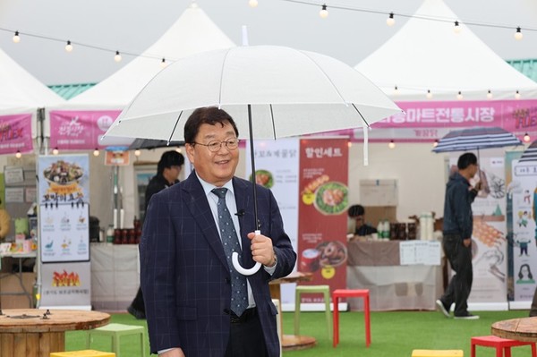 박성효 소진공 이사장, 20회 전국우수시장박람회 개막식 참석