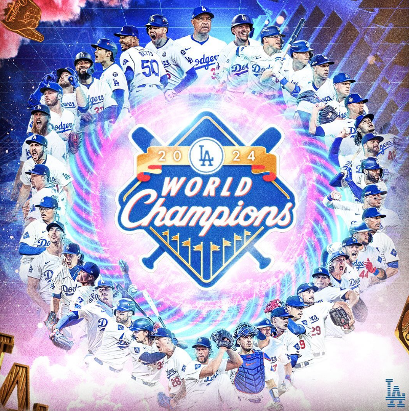 월드시리즈 8번째 우승 차지한 LA다저스, 오타니 활약 빛났다