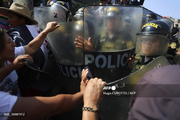 PERU-APEC-SUMMIT-PROTEST