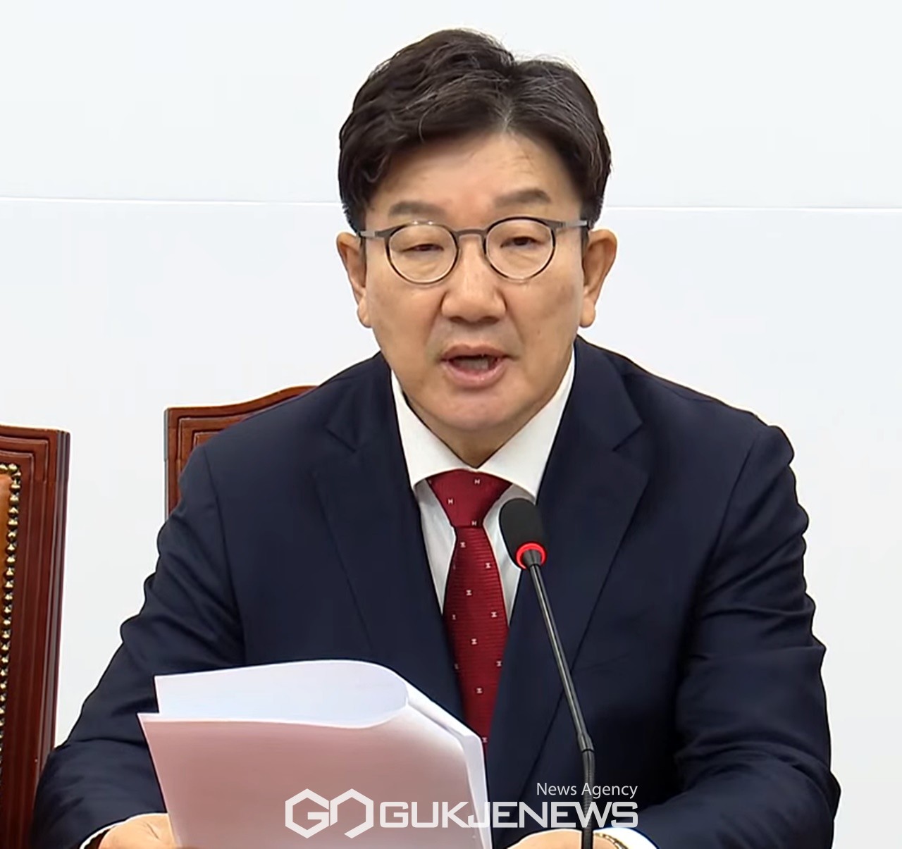 권성동 "민주당 한덕수 탄핵 인질극"