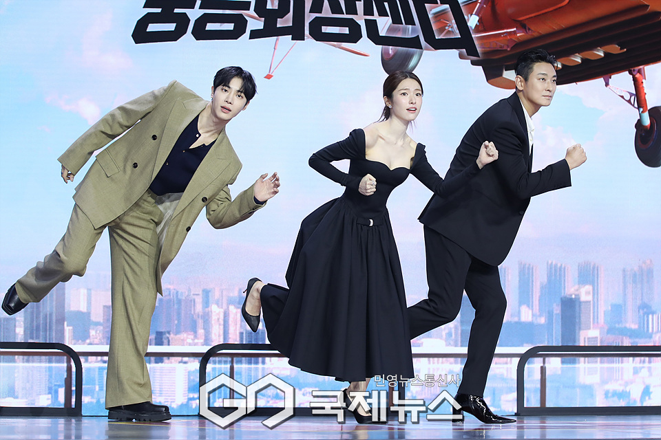 [GJ포토+] 주지훈·추영우·하영, '중증외상센터 시청률 우리가 책임진다!(넷플릭스)