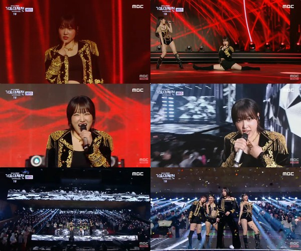 이은지, 'MBC 가요대제전'서 2NE1 커버 무대 선사…지락실 패밀리 '케미즈'로 변신