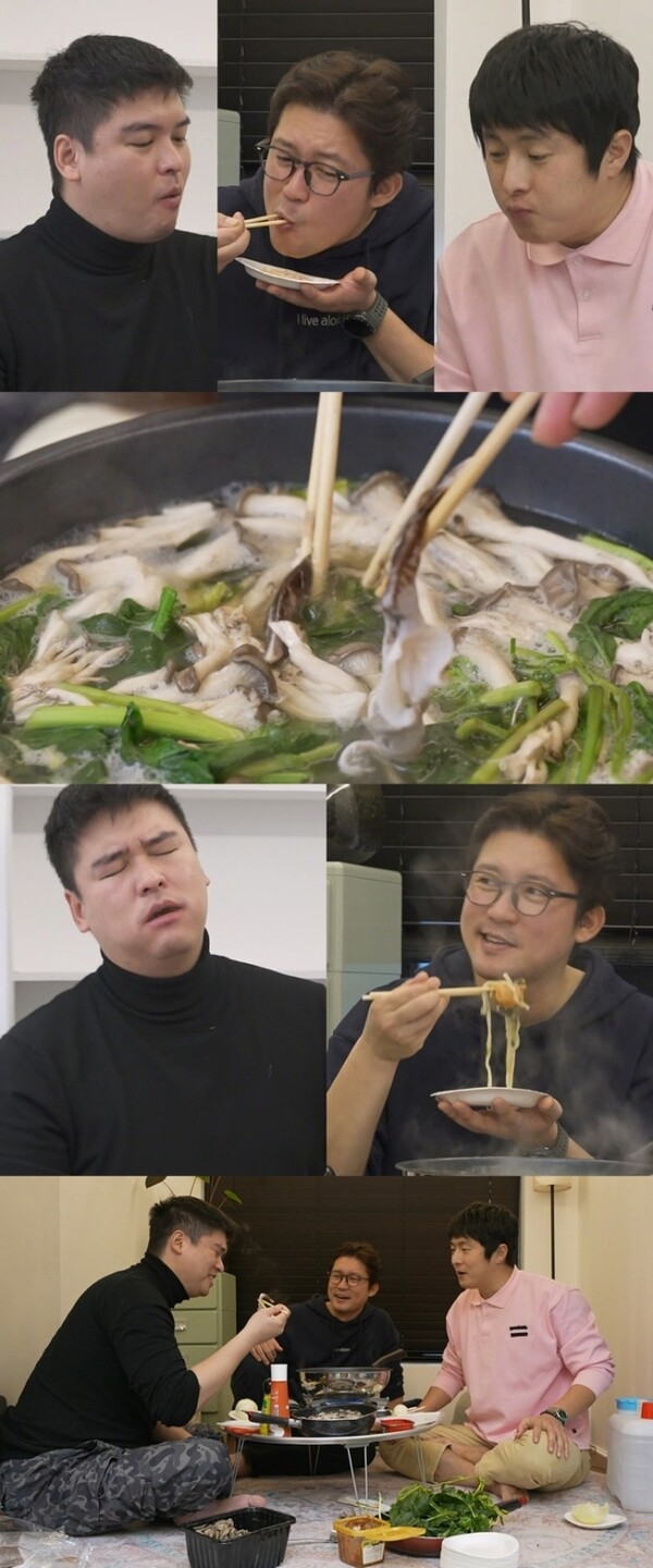 "새조개 샤브샤브"...김대호 아나운서 집 또 '대환장' 먹방 파티 펼쳐진다