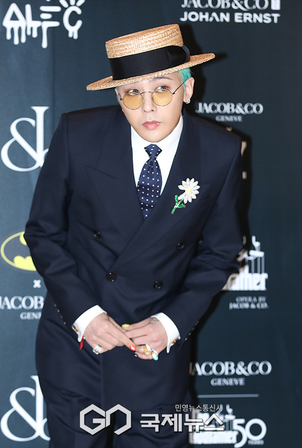 [GJ포토] 지드래곤(GD), '소리에 집중하는 권지용'(제이콥앤코 JACOB&CO)