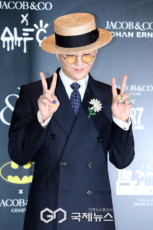 [GJ포토+] 지드래곤(GD), '권지용의 패션 파워'(제이콥앤코 JACOB&CO)