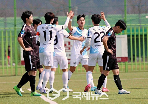 '창단 후 첫 승 창조' K4 신생팀 기장군민축구단, 코리아컵 2R 김포FC 상대로 칼레의 기적 노린다