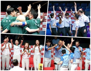 PBA 팀리그 4R, 9연승...배패를 잊은 'NH농협카드', '휴온스' 4연패 끊고 최하위 탈출 청신호