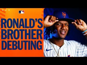 NEW ACUÑA! Ronald Acuña Jr.'s brother Luisangel makes debut for the Mets!