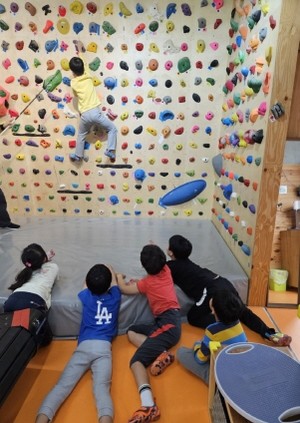 이산초등학교, 사제동행 클라이밍 체험 실시