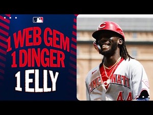 He does it ALL! Elly De La Cruz makes incredible diving play, then ...