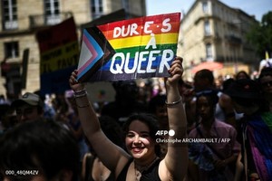 FRANCE-POLITICS-RIGHTS-LGBTQ-DEMO
