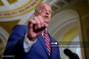 US-SENATORS-MEET-ON-CAPITOL-HILL-FOR-WEEKLY-POLICY-LUNCHEONS