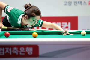 하나카드 선두 유지... NH농협카드 '기적 승 '3위' PBA 팀리그 3R 선두권 '점입가경'